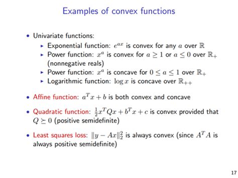《convex optimization》notes 2 — convexity i sets and functions by 一個沒