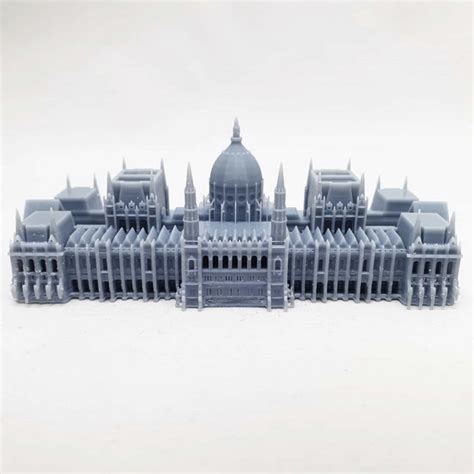 3d Printable Hungarian Parliament By Miniworld3d
