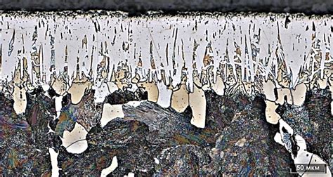 Microstructure Of A Diffusion Coating On Steel 1045 Obtained By