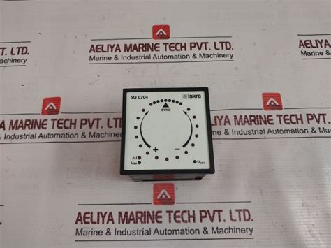iskra sq 0204 synchroscope meter aeliya marine