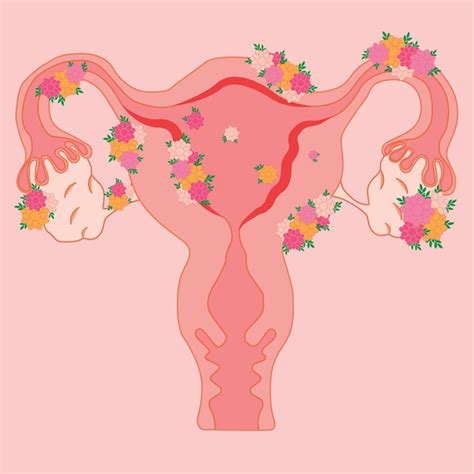 Premium Vector A Pink Flowered Utensil With A Flower On It