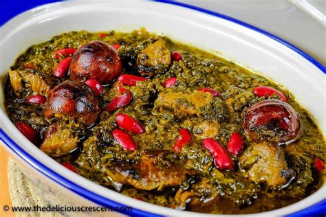 Ghormeh Sabzi Persian Herb Stew The Delicious Crescent