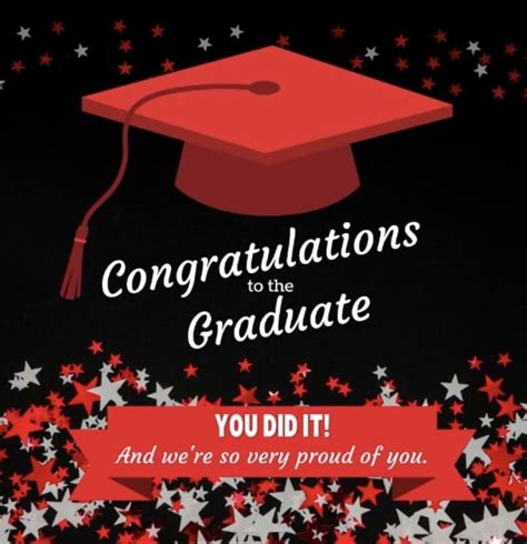 Congratulations To The Graduate