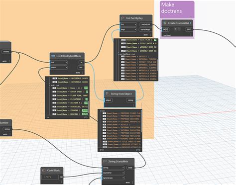 Dynamopython Script For Document Transmittal Revit Dynamo
