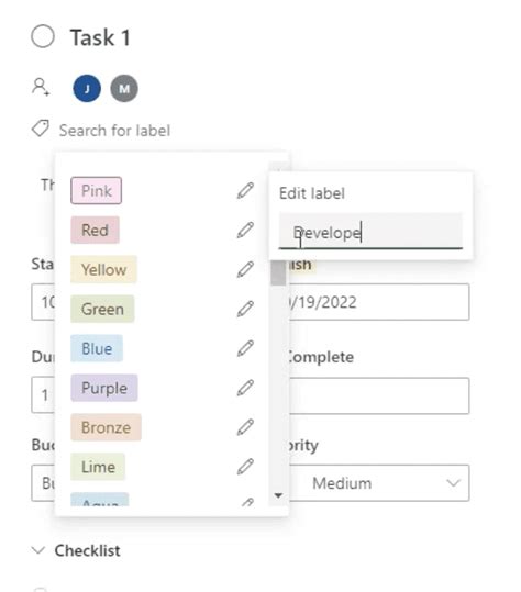 resources attachments and collaboration with project for the web