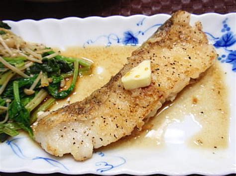 タラのムニエル・爽やかドレッシングソース、糖尿病向け、ダイエットレシピ｜ダイエット低カロリーレシピ検索・バランスのとれた献立作りが簡単に！無料