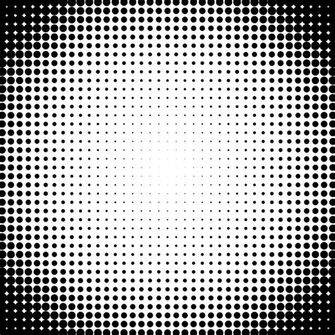 Premium Vector Halftone Circle Frame Halftone Dots Texture