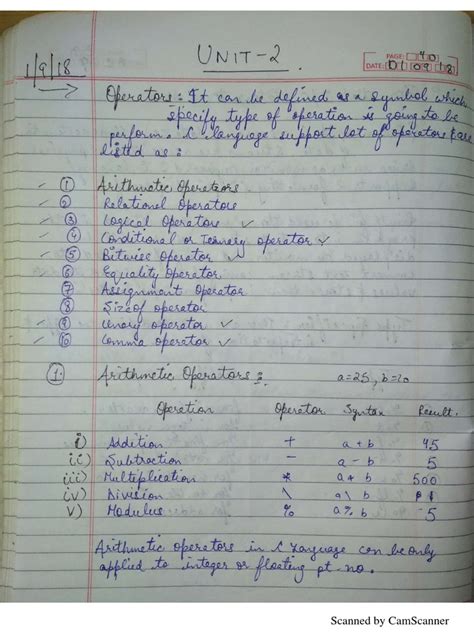 Unit 2 Arithmetic Expression And Conditional Branching Pdf