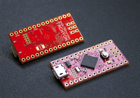 Особенности платы Tachyon совместимой с Arduino Zero на базе микропроцессора Samd51 Arm Mcu с