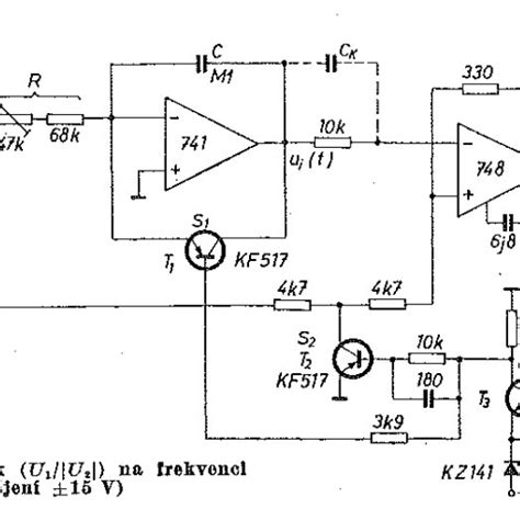 Converter Of The Voltage Ratio To Frequency Download Scientific Diagram