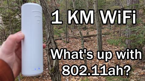 80211ah Wi Fi Halow The 1 Kilometer Wifi Standard Youtube