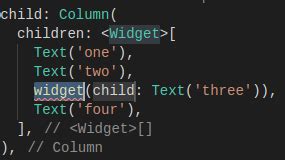 Wrapping The Elements Issue Dart Code Dart Code Github