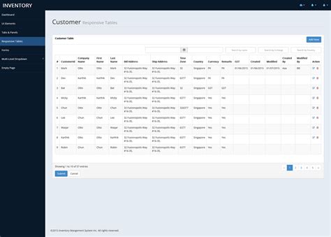 Inventory Management System Landing And Admin Pages Behance