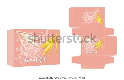 포장 디자인 분홍색 고급 상자 템플릿 스톡 벡터로열티 프리 1991307443 Shutterstock