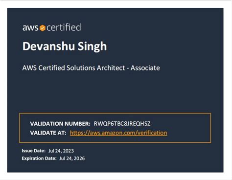 Devanshu Singh On Linkedin Aws Certifiedprofessional Cloudcomputing Milestoneachievement
