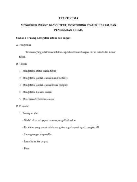 intake output pdf