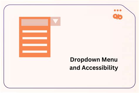 Dropdown Menus And Accessibility Key Issue Guidelines And Fix