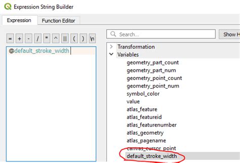 Line Getting Value Set In Binding Input Widget In Qgis Expression