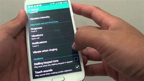 Samsung Galaxy S5 How To Enable Disable Volume Vibration Youtube