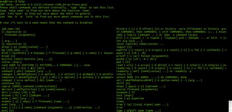 List All Built In Bash Commands In Ubuntu Linux Mint I Have A Pc
