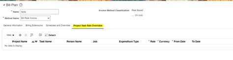 Is There A Rest Api Responsible For Creating A Project Task Override In