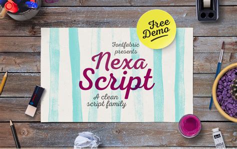 Nexa Script Font Free Dafont Free