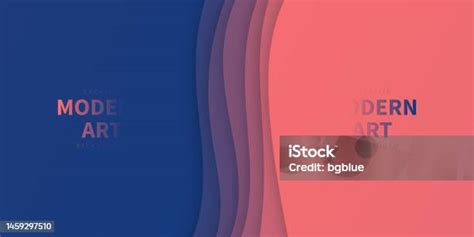 보라색 추상 물결 모양 종이 컷 배경 트렌디 한 3d 디자인 배경 주제에 대한 스톡 벡터 아트 및 기타 이미지 배경 주제 빨강 주황색 Istock