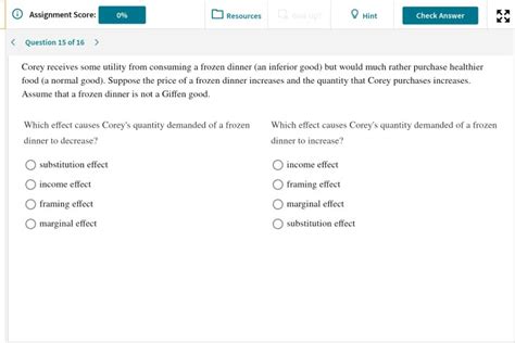 Solved Assignment Score 0 Resources Hint Check Answer