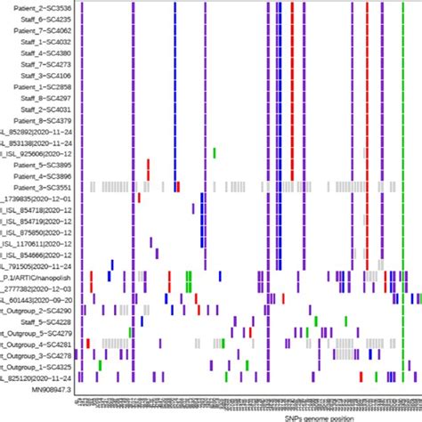 Whole Genome Sequencing Wgs Phylogenetic Tree And Snp Table Of The Download Scientific