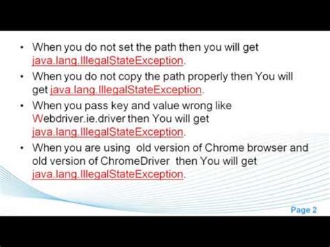 How To Resolve Illegalstate Exception Youtube