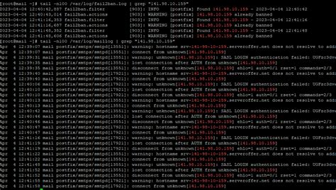 Fail2ban Not Working The Ip Is Blocked But The Requests In The Logs