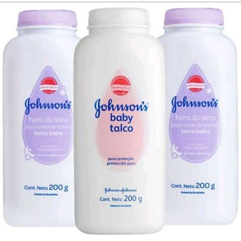 Talco Johnsons 200g Shopee Brasil