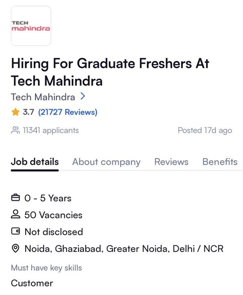 Tech Mahindra Hiring For Graduate Freshers Any Graduate W3hiring