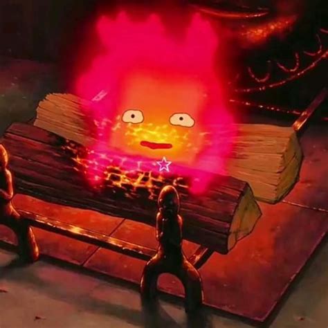 Howls Moving Castle Everyones Favorite Fire Demon Calcifer Howls