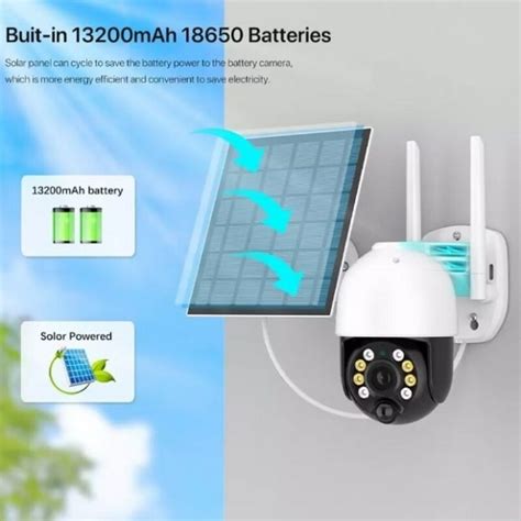 Камера за наблюдение Jortan Wi Fi Full Hd Ip66 бяла Emag Bg