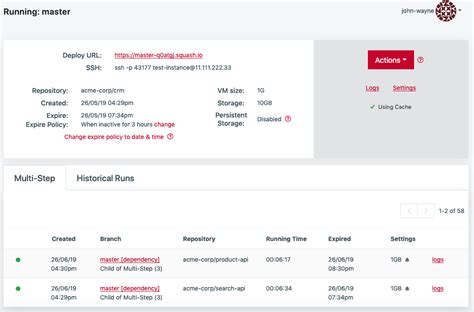deployment dependencies