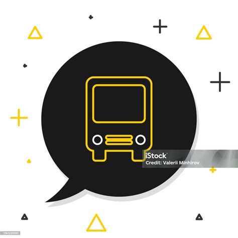 흰색 배경에 격리 된 라인 버스 아이콘 교통 개념 버스 투어 교통편 표지판 관광 또는 공공 차량 기호 다채로운 개요 개념 벡터 관광에 대한 스톡 벡터 아트 및 기타 이미지