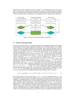 Combining Reinforcement Learning And Constraint Programming For