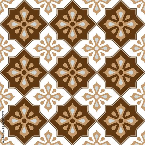 Seamless Tile Pattern Stock Vector Adobe Stock