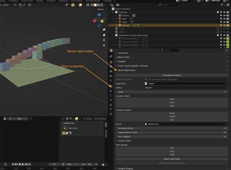Quick Spawn Rigid Bodies Blender Market