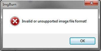 Invalid Or Unsupported Image File Format Techyv