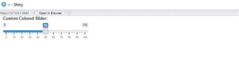 How To Color SliderBar SliderInput In R Shiny GeeksforGeeks