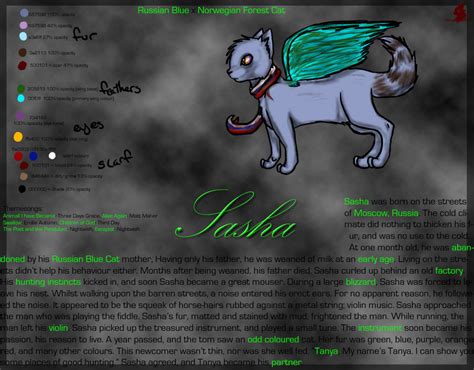 Sasha Reference Sheet By Dragon31299 On Deviantart