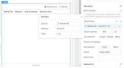 Filtering On Table Component With Isoneof 💬 App Building Retool Forum
