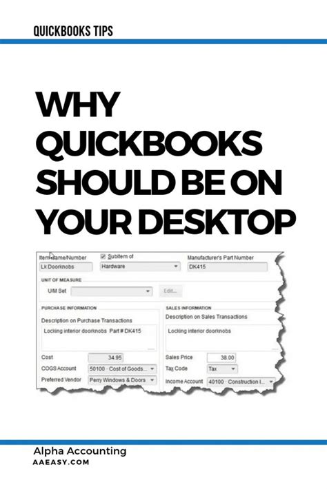 Why QuickBooks Should Be On Your Desktop