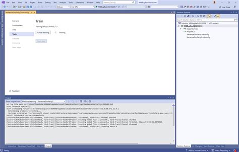 sentence similarity not training · issue 2479 · dotnet machinelearning modelbuilder · github