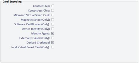 Setting Up The Credential Profiles For Derived Credentials