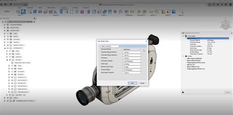 Manage Plastic Rules With The Fusion 360 Product Design Extension