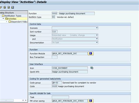 Action Box Function Module In Notification SAP Community