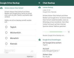 WhatsApp für Android Google Drive Backup kommt zurück teltarif de News